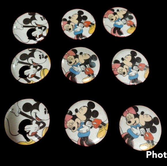 Hand Crafted | Accessories | Nine Mickey And Minnie Mouse Themed One ...